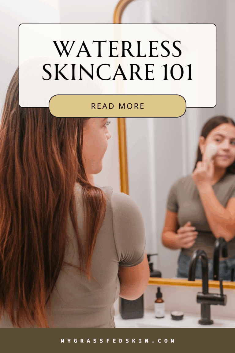 New Trend: The Best Skincare Products are Waterless