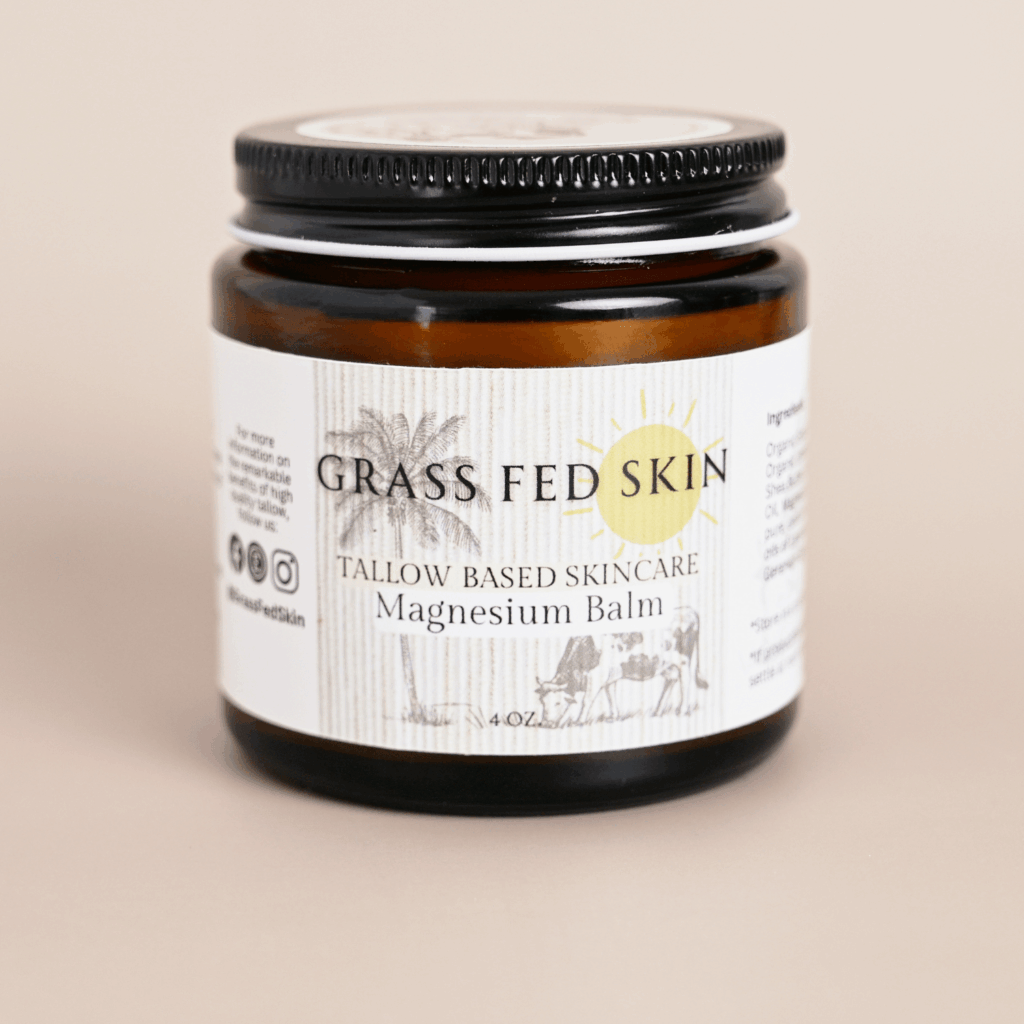 Magnesium Balm | Grass Fed Skin