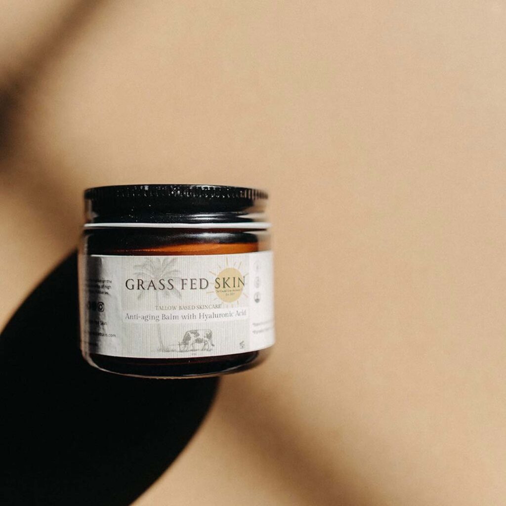 Anti-Aging Balm with Hyaluronic Acid | Grass Fed Skin